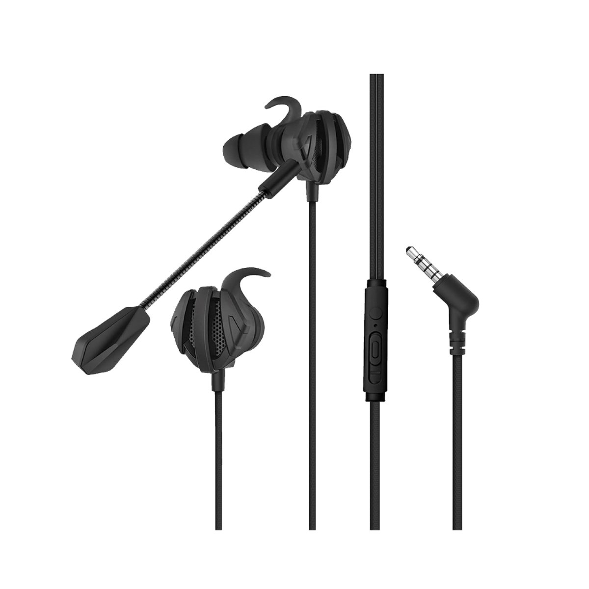 Auricular Maxell Earbud With Detachable Boom Mic